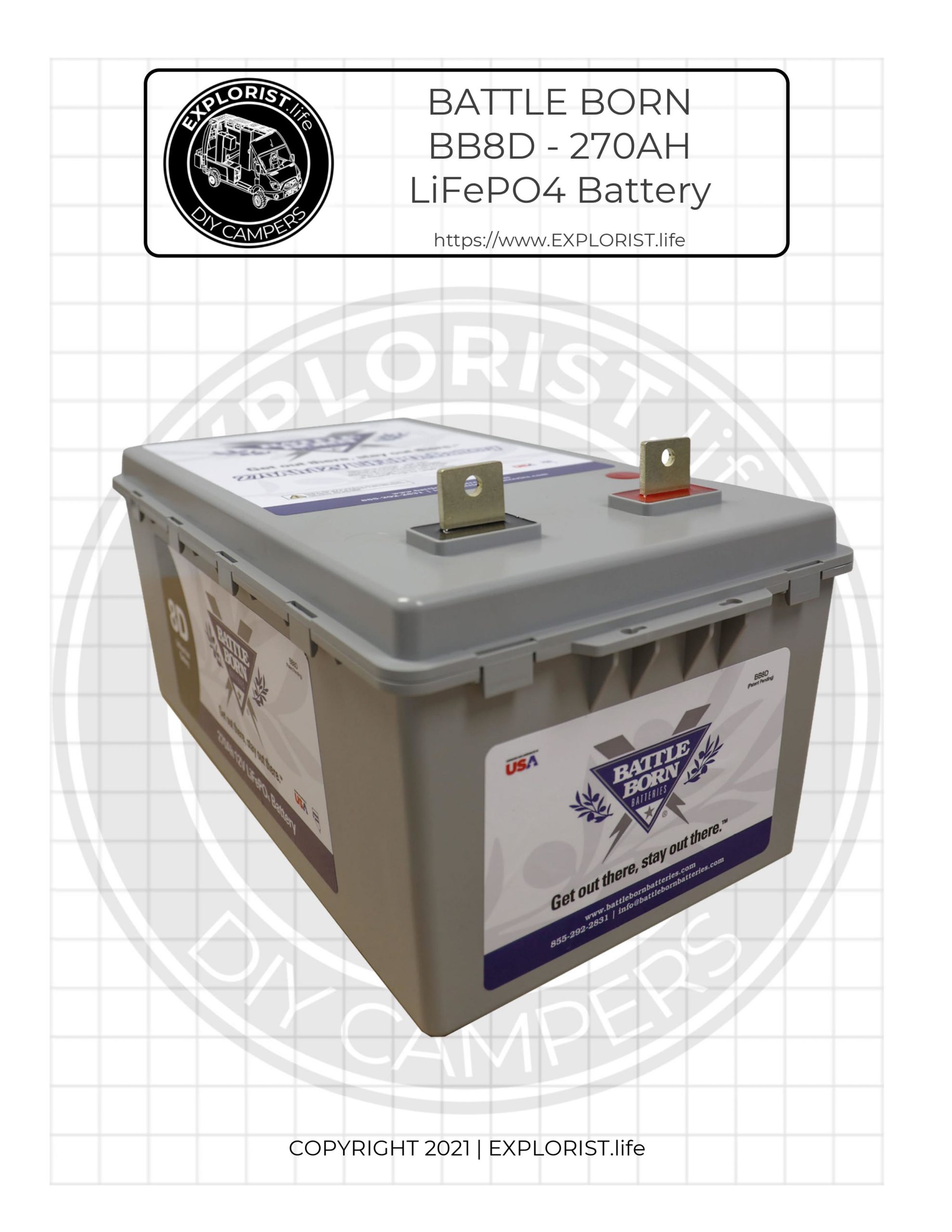 270Ah Battle Born Lithium Batteries – EXPLORIST.life