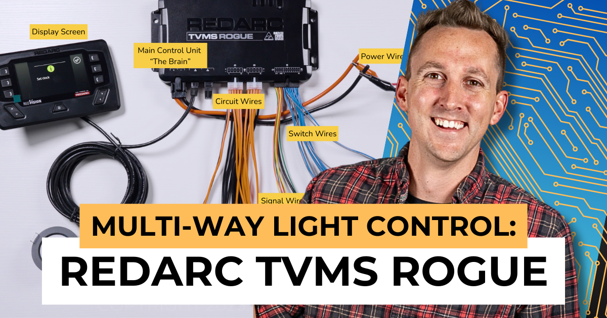 How to Wire 2, 3, 4 & 5-Way DC Switches with Dimming (REDARC TVMS Rogue Guide) - EXPLORIST.life
