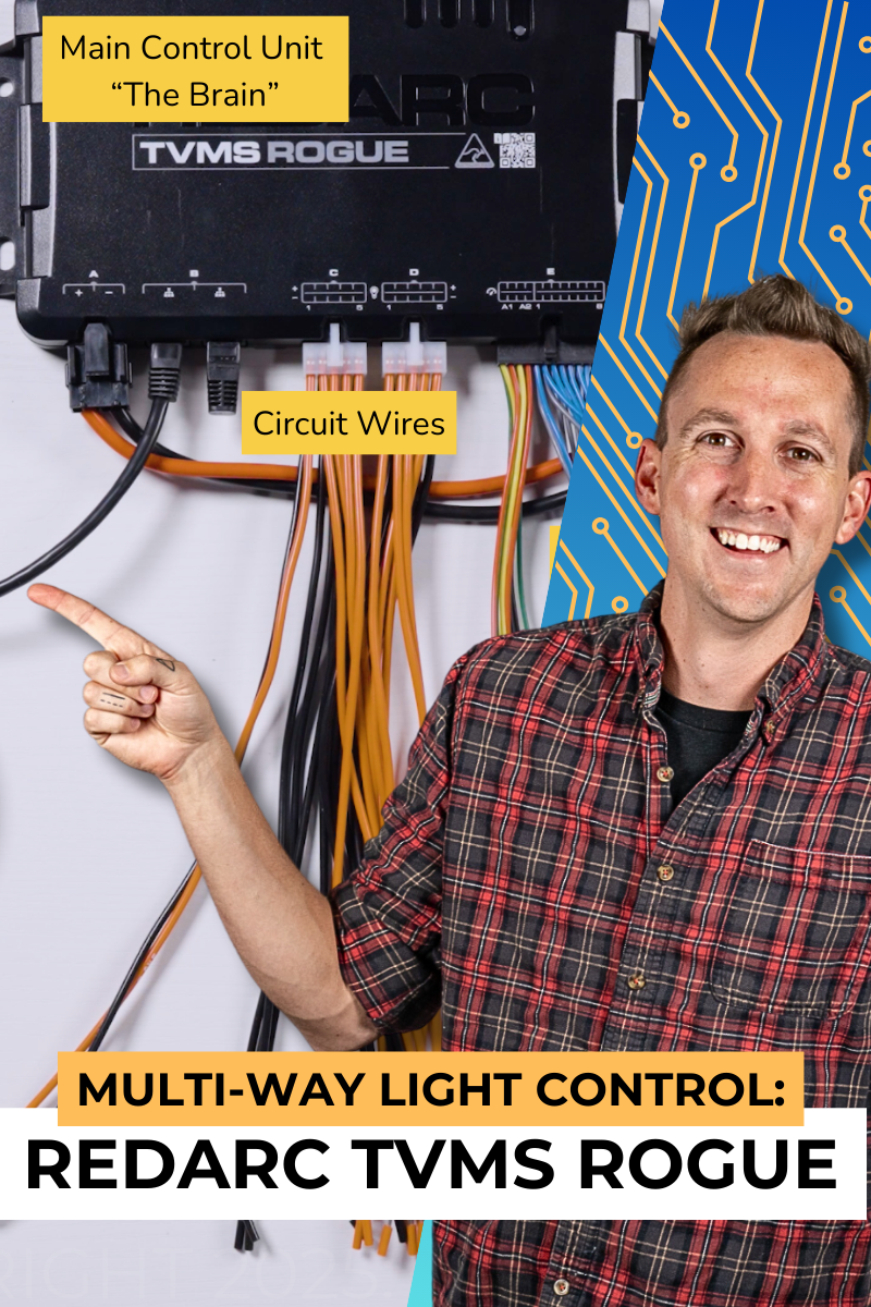 How to Wire 2, 3, 4 & 5-Way DC Switches with Dimming (REDARC TVMS Rogue ...
