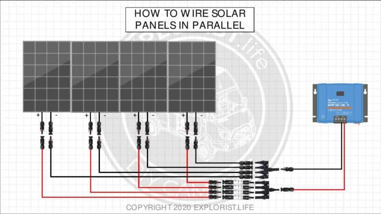 How to Wire Solar Panels in Parallel - EXPLORIST.life
