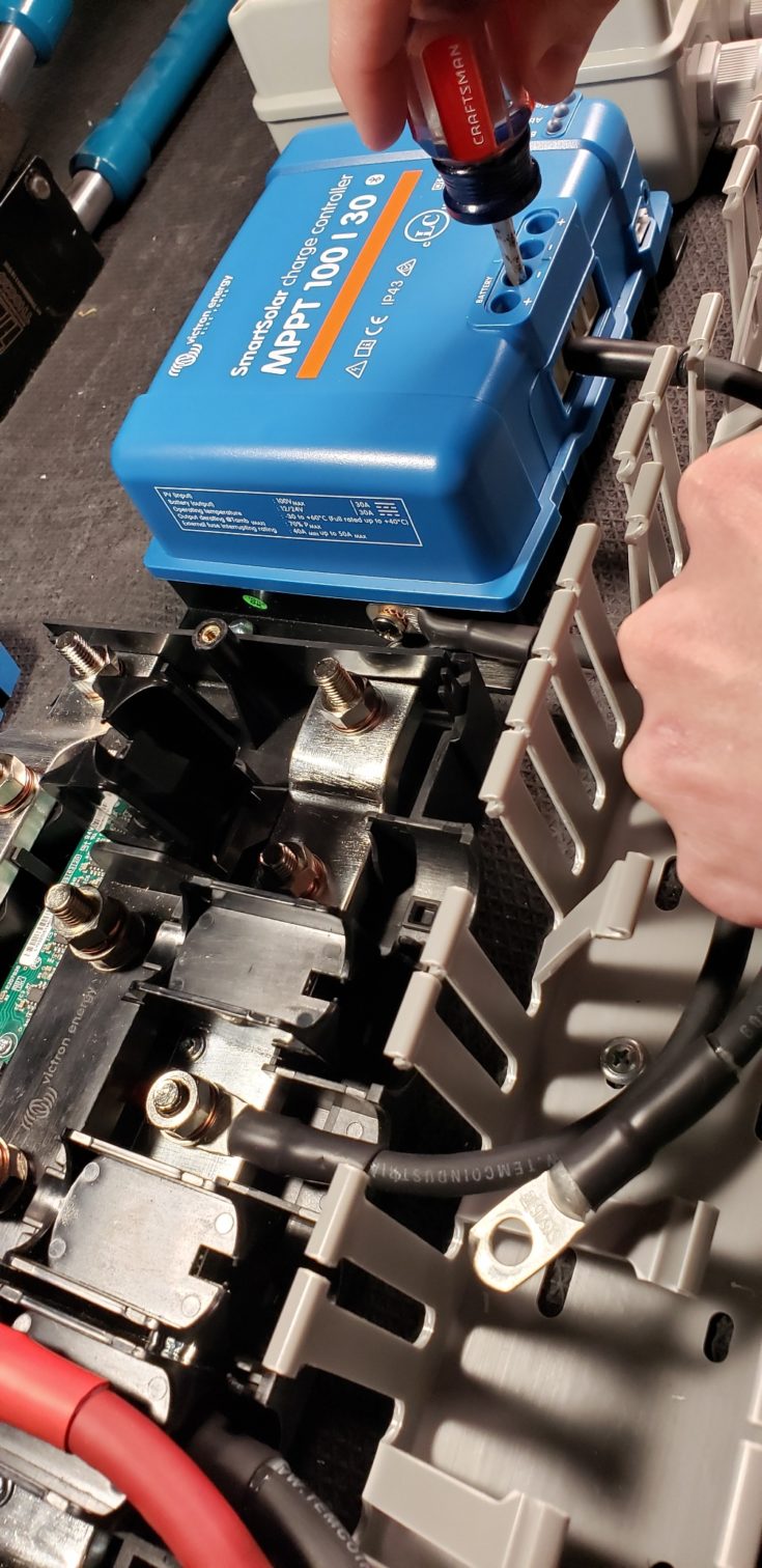 How to Wire a Solar Charge Controller for a DIY Camper Electrical ...