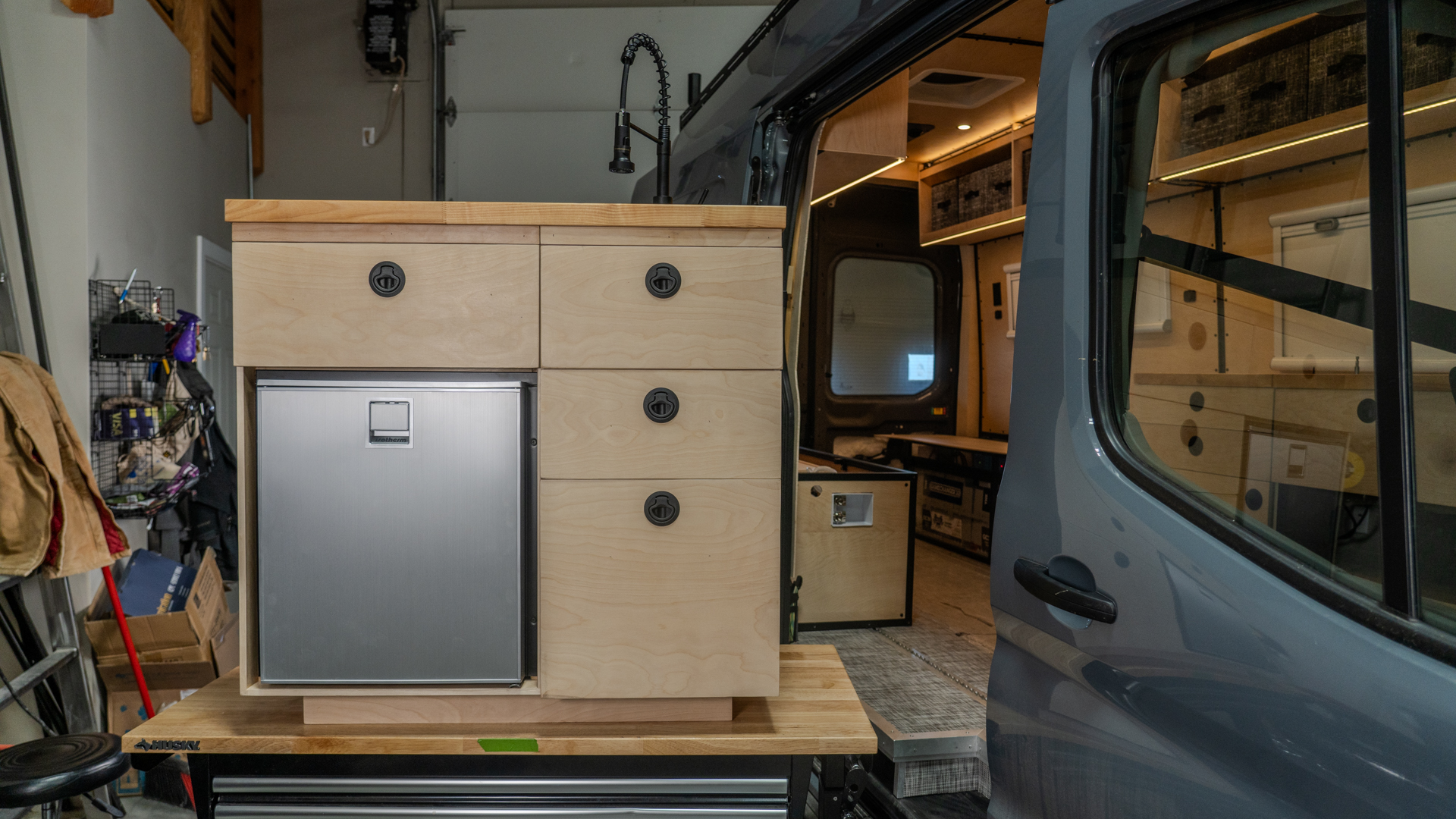 The REAL cost of our off-grid van build