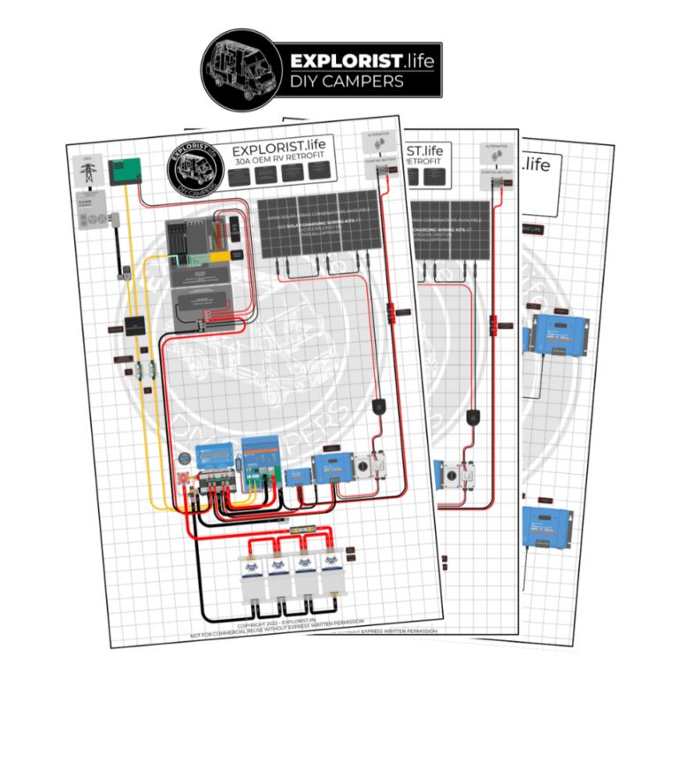 Solar Wiring Diagrams for DIY Campers, Vans & RVs - EXPLORIST.life