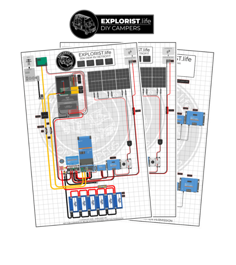 Solar Wiring Diagrams for DIY Campers, Vans & RVs - EXPLORIST.life