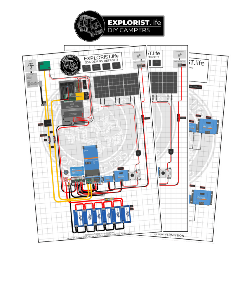 Solar Wiring Diagrams for DIY Campers, Vans & RVs - EXPLORIST.life