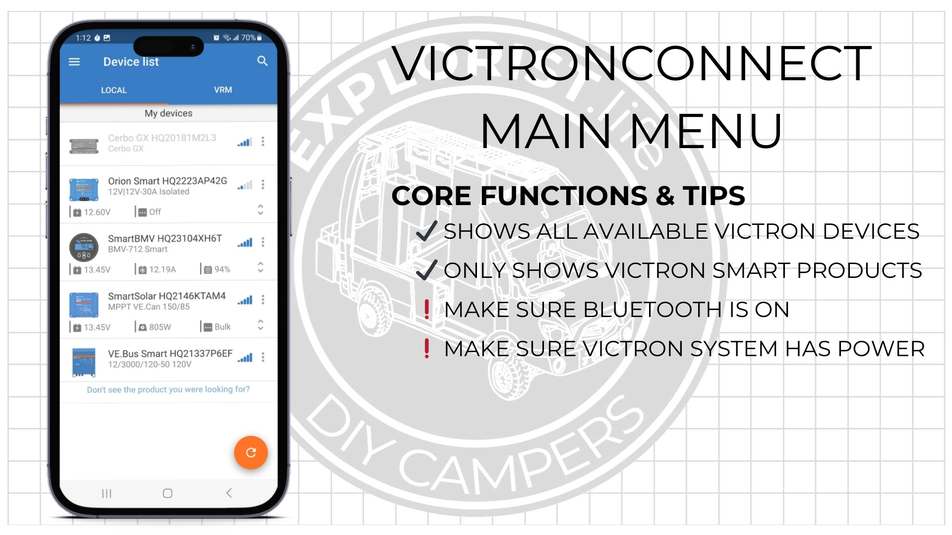 VictronConnect App Basics - EXPLORIST.life